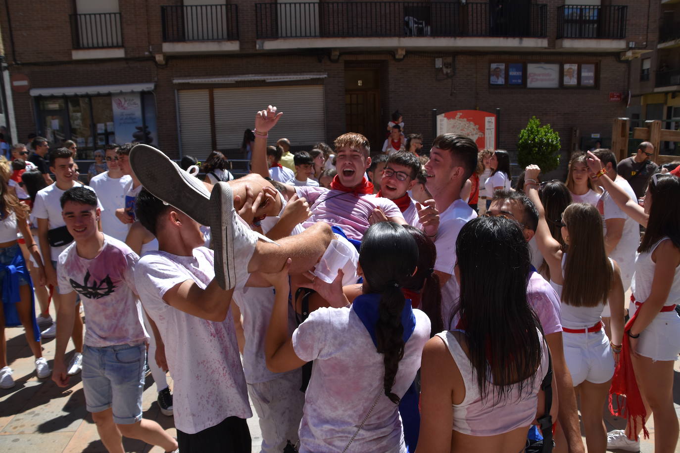 Inicio de fiestas en Quel | La Rioja